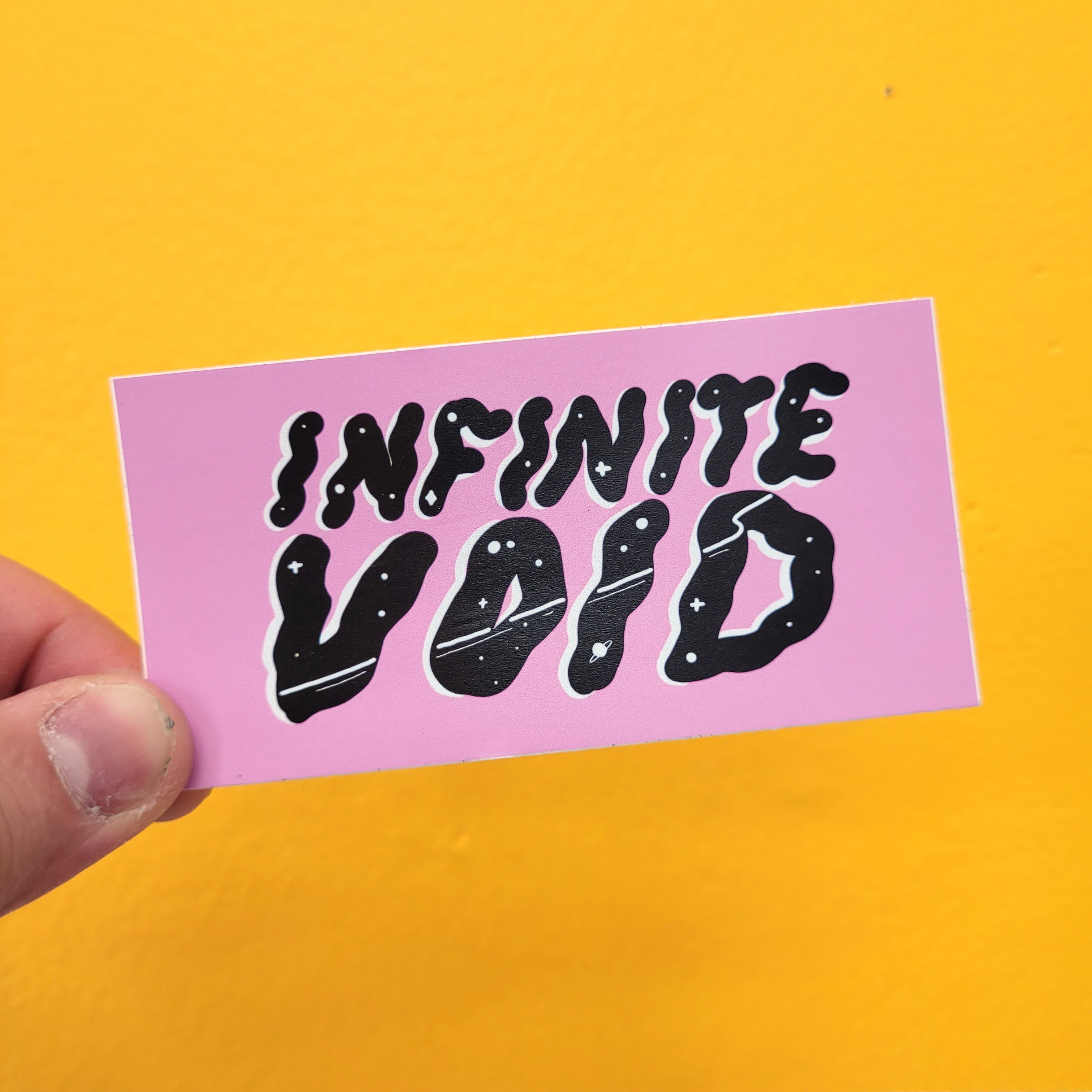 Infinite Void Sticker – Secret Planet