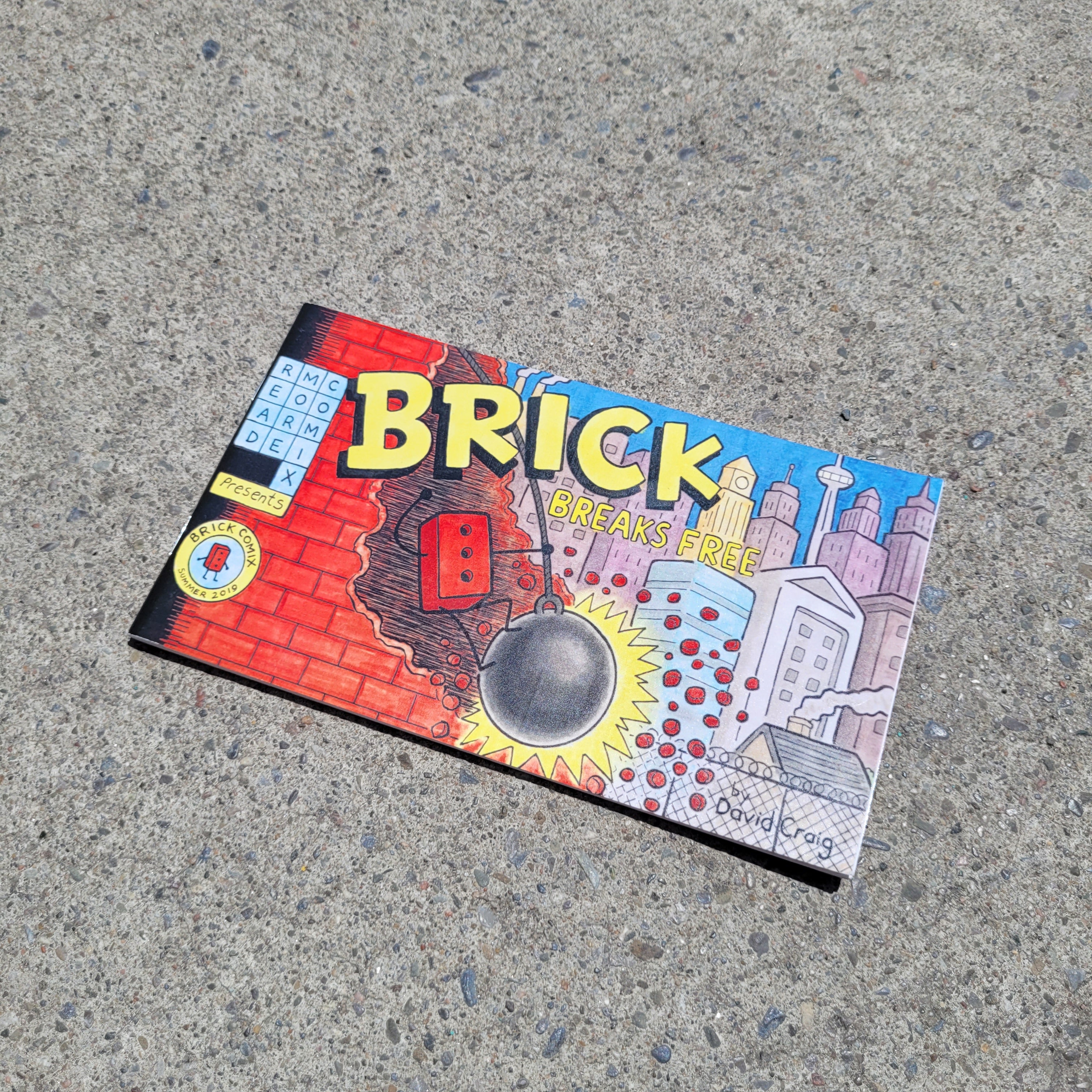Brick Breaks Free Zine – Secret Planet