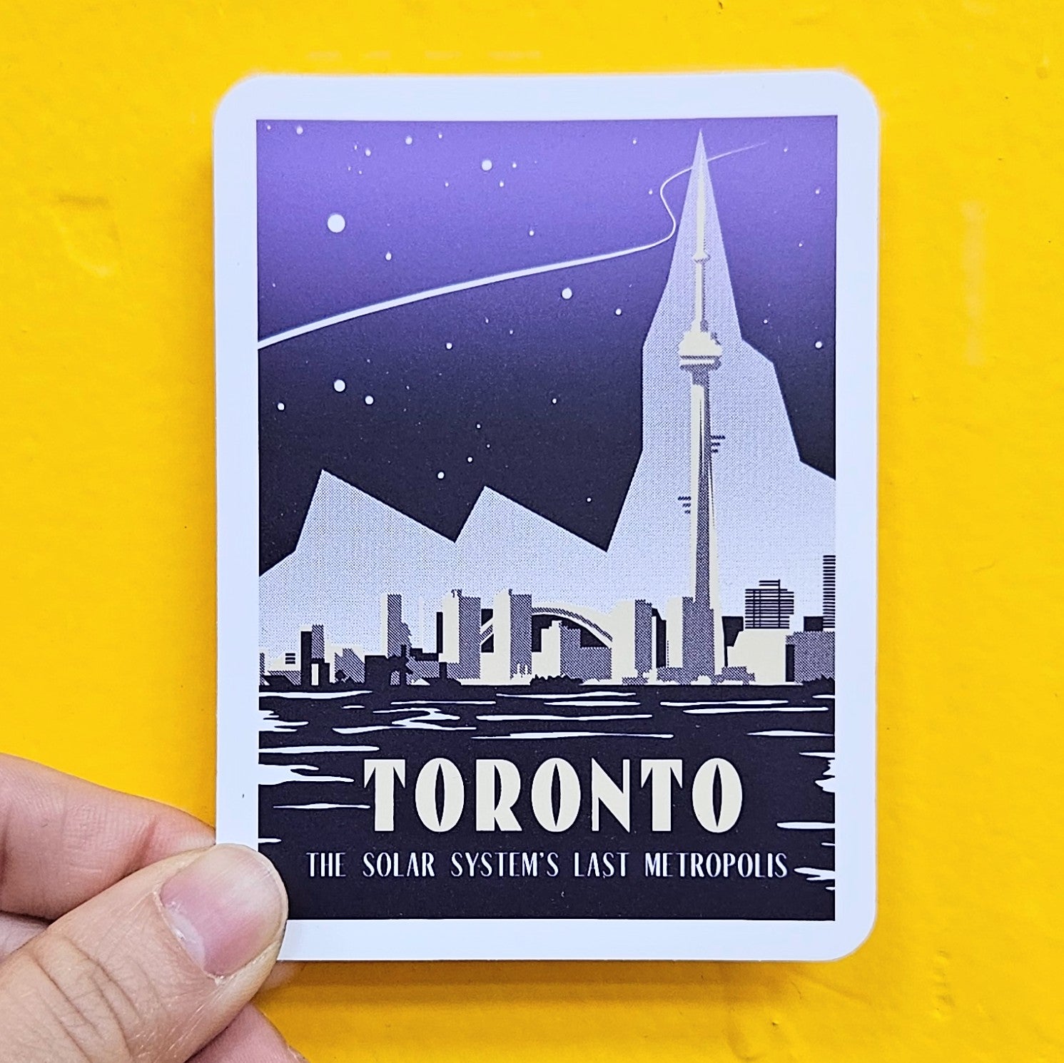 Toronto Metropolis Vinyl Sticker – Secret Planet