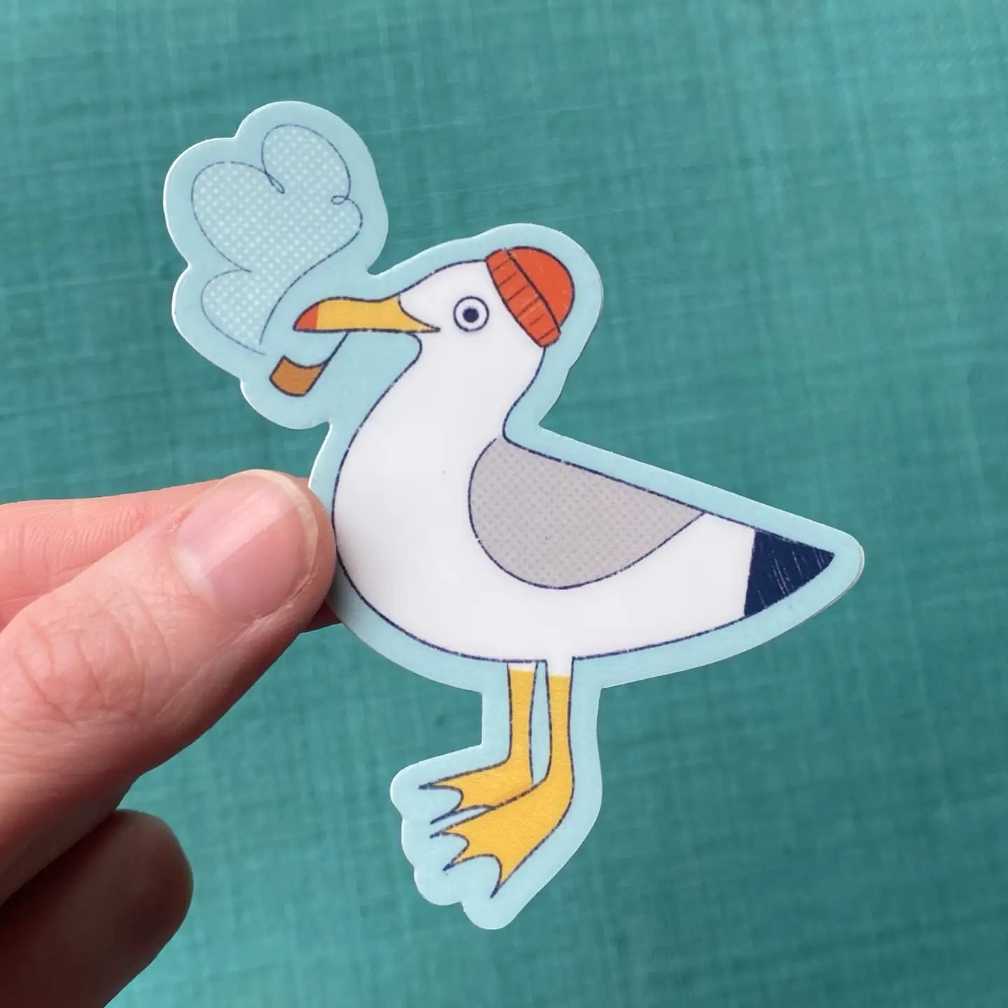 Seagull Sticker – Secret Planet