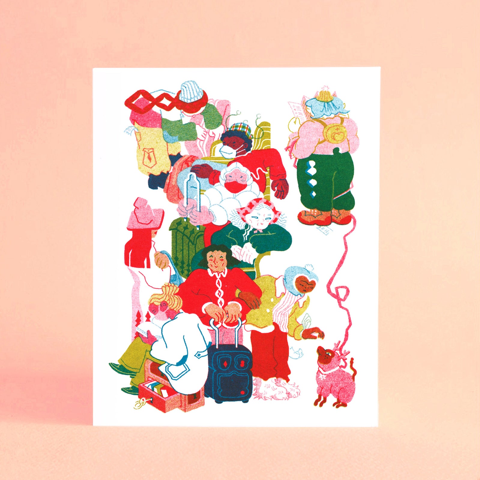 “In Transit” Holiday Card – Secret Planet