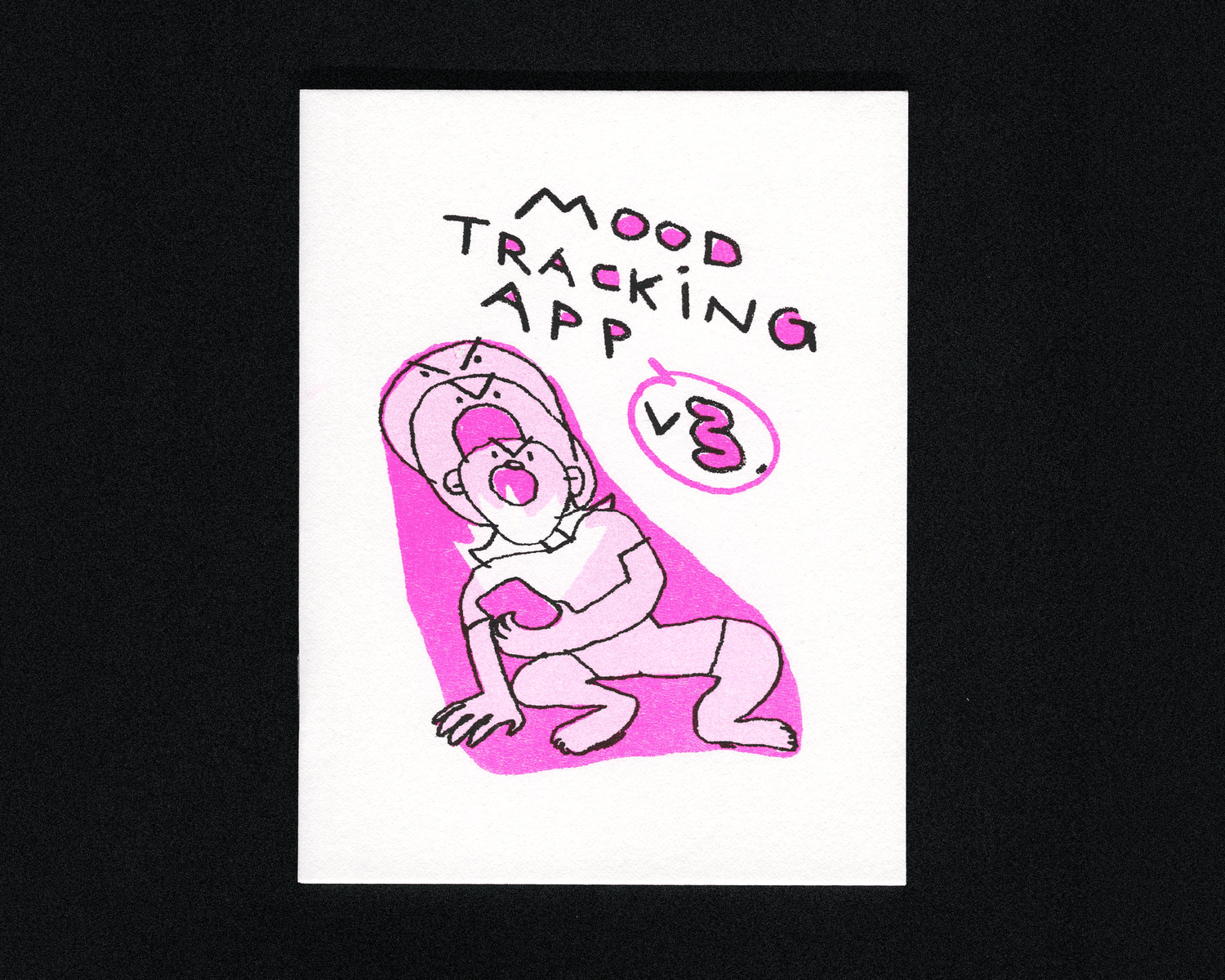 Mood Tracking App V3 Zine – Secret Planet