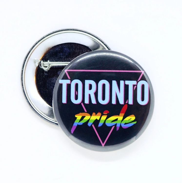 Retro Toronto Pride Button – Secret Planet