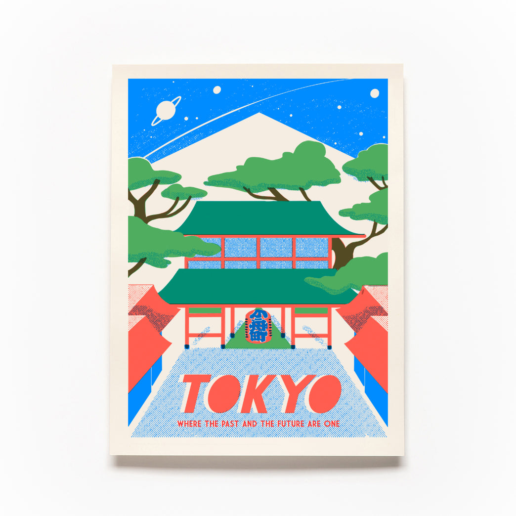 Tokyo Screen Print – Secret Planet